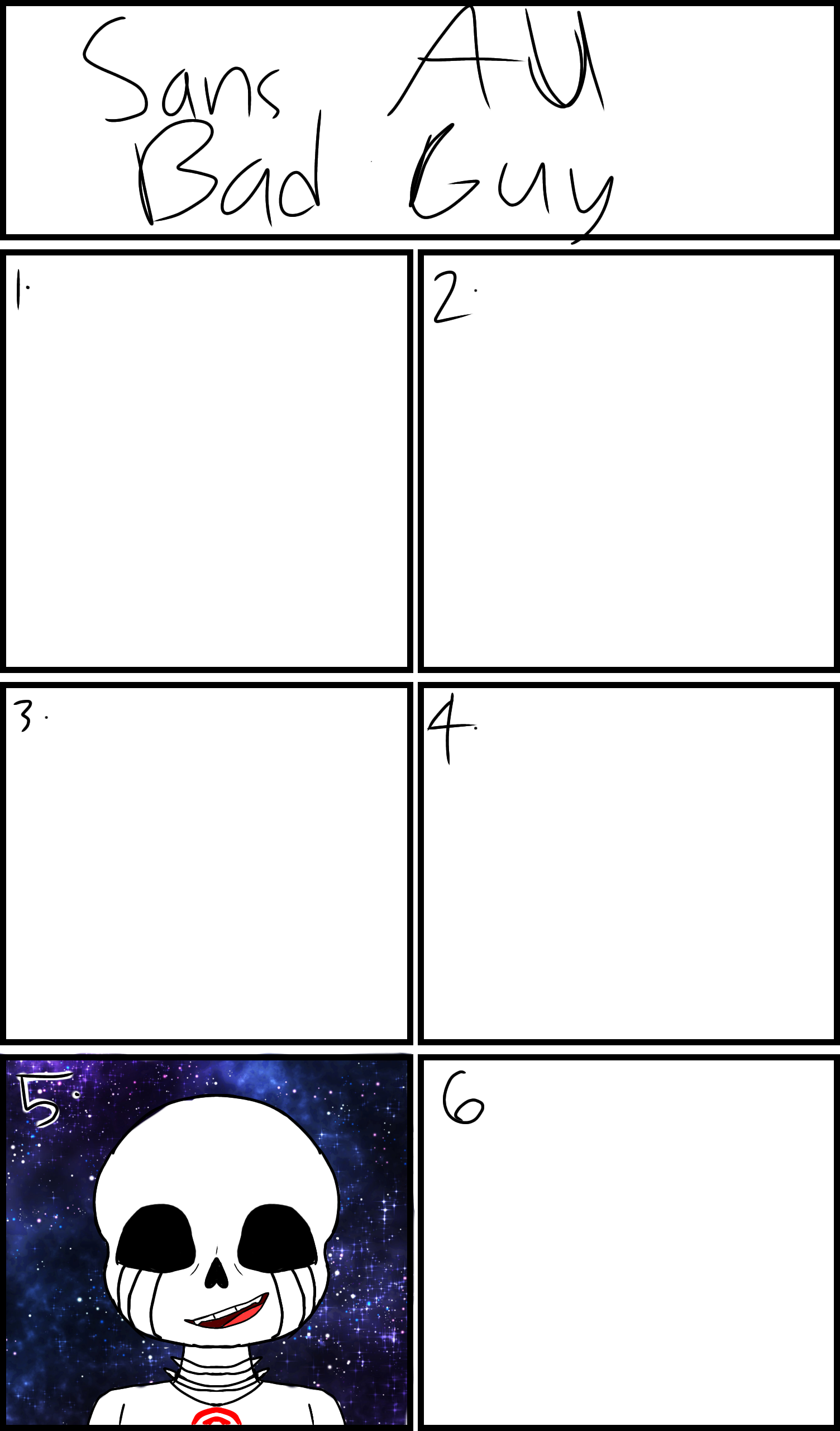 sans au bad guys - ibisPaint
