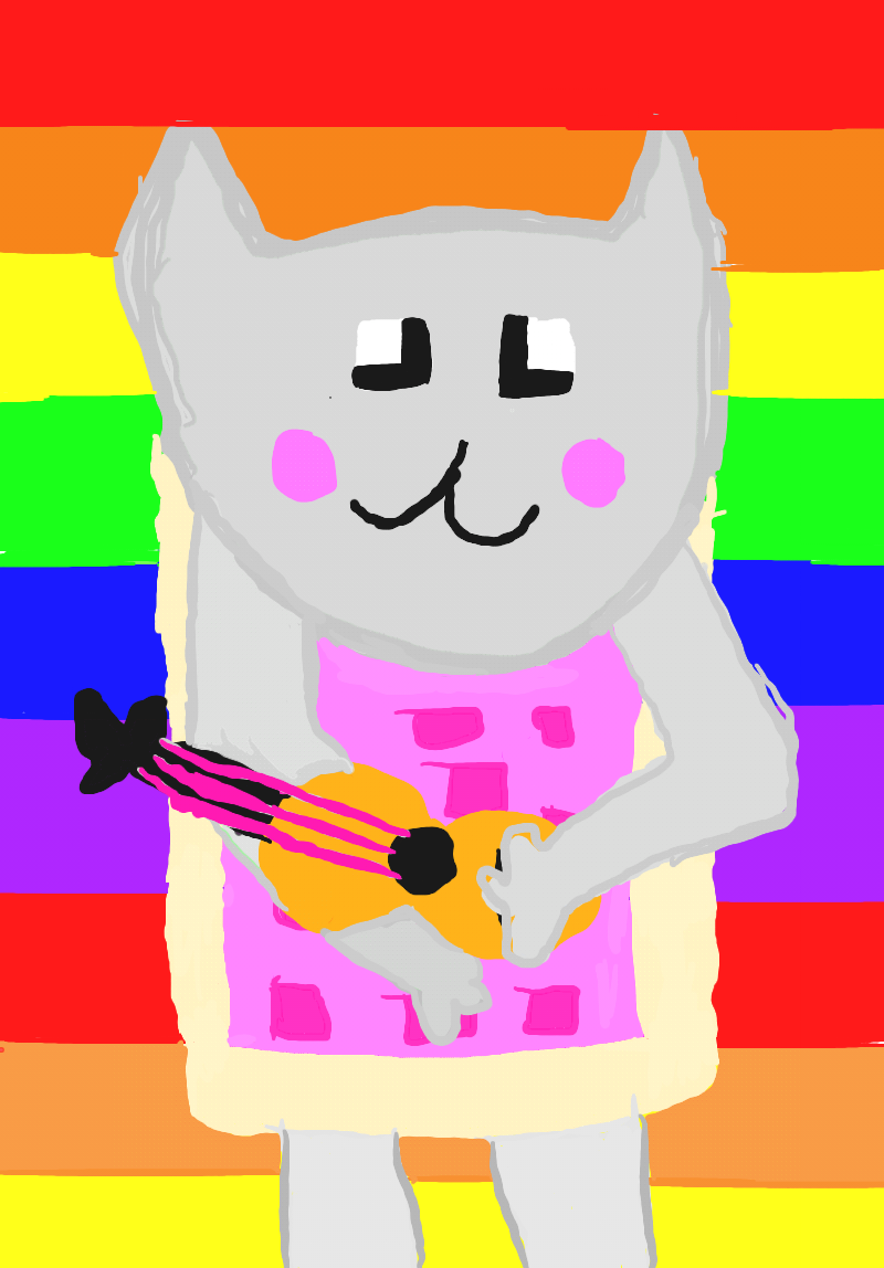 nyan cat fan art - ibisPaint