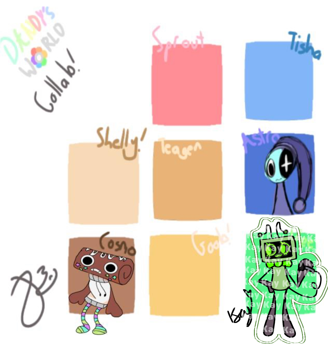 Dandy’s World Collab - ibisPaint