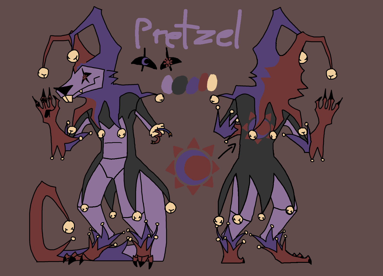 Quick Pretzel ref - ibisPaint
