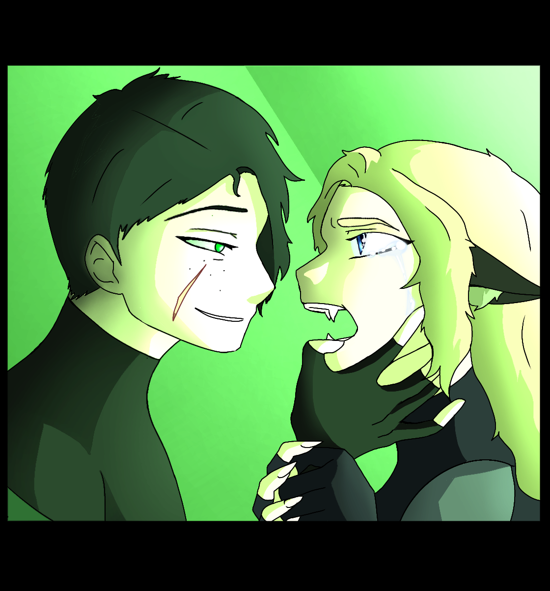 Oscar and Cat - ibisPaint