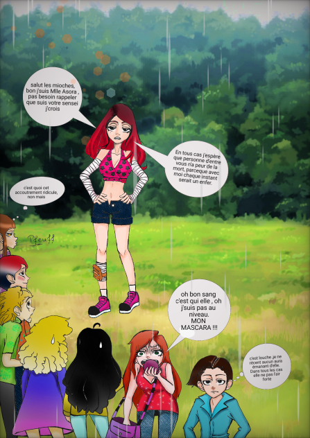 les ninjas modernes - ibisPaint