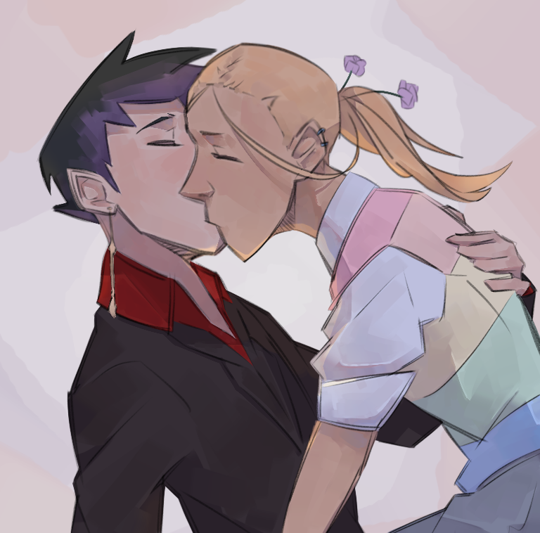 boys kissing ehehe - ibisPaint
