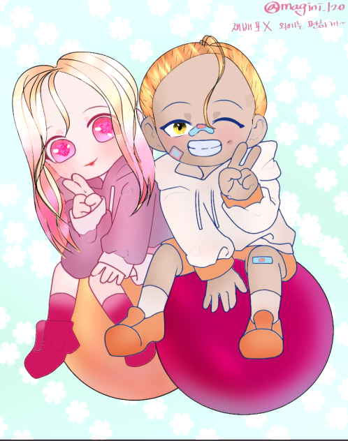 Ruby and Kin - ibisPaint