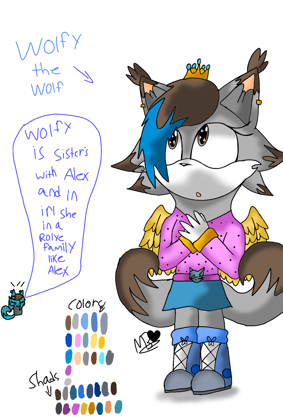 Wolfy The Wolf - ibisPaint