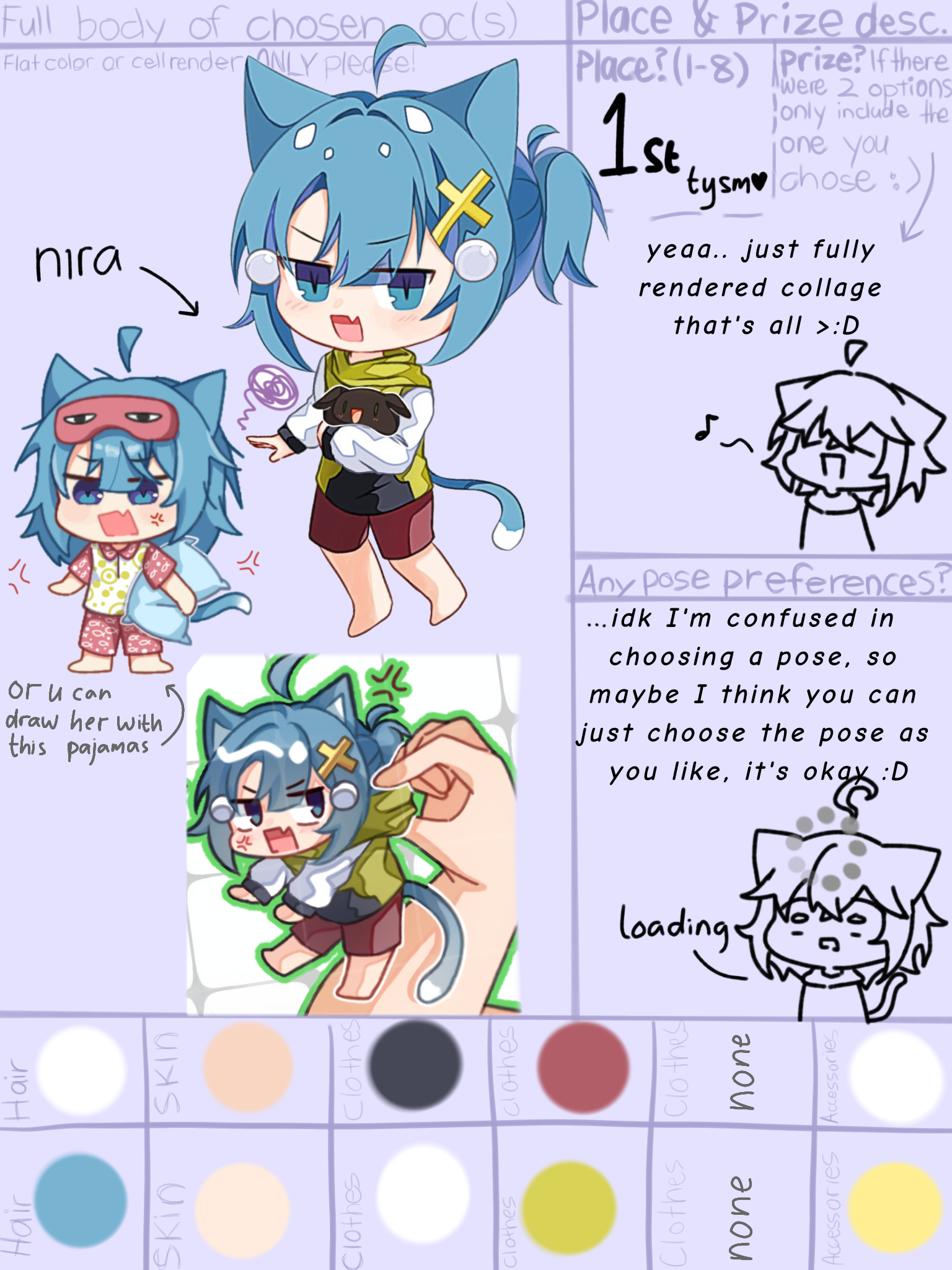 EVAA's prize sheet - ibisPaint