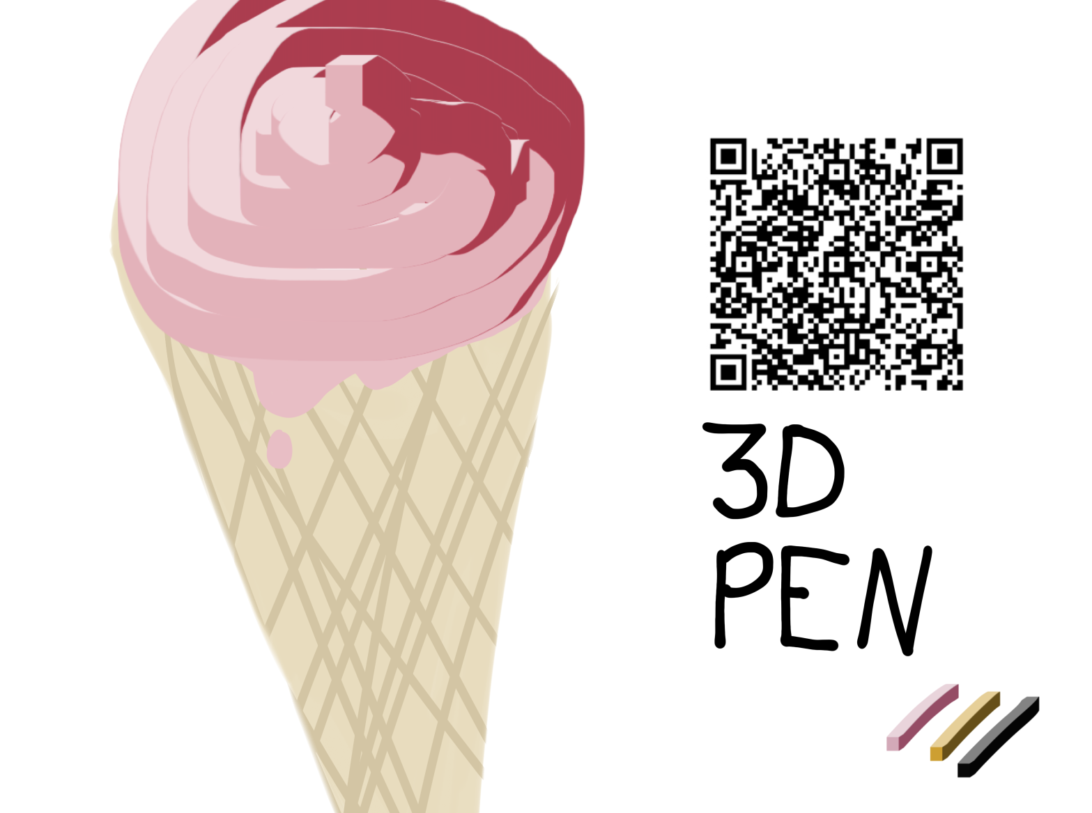 3D PEN! Free to use! - ibisPaint