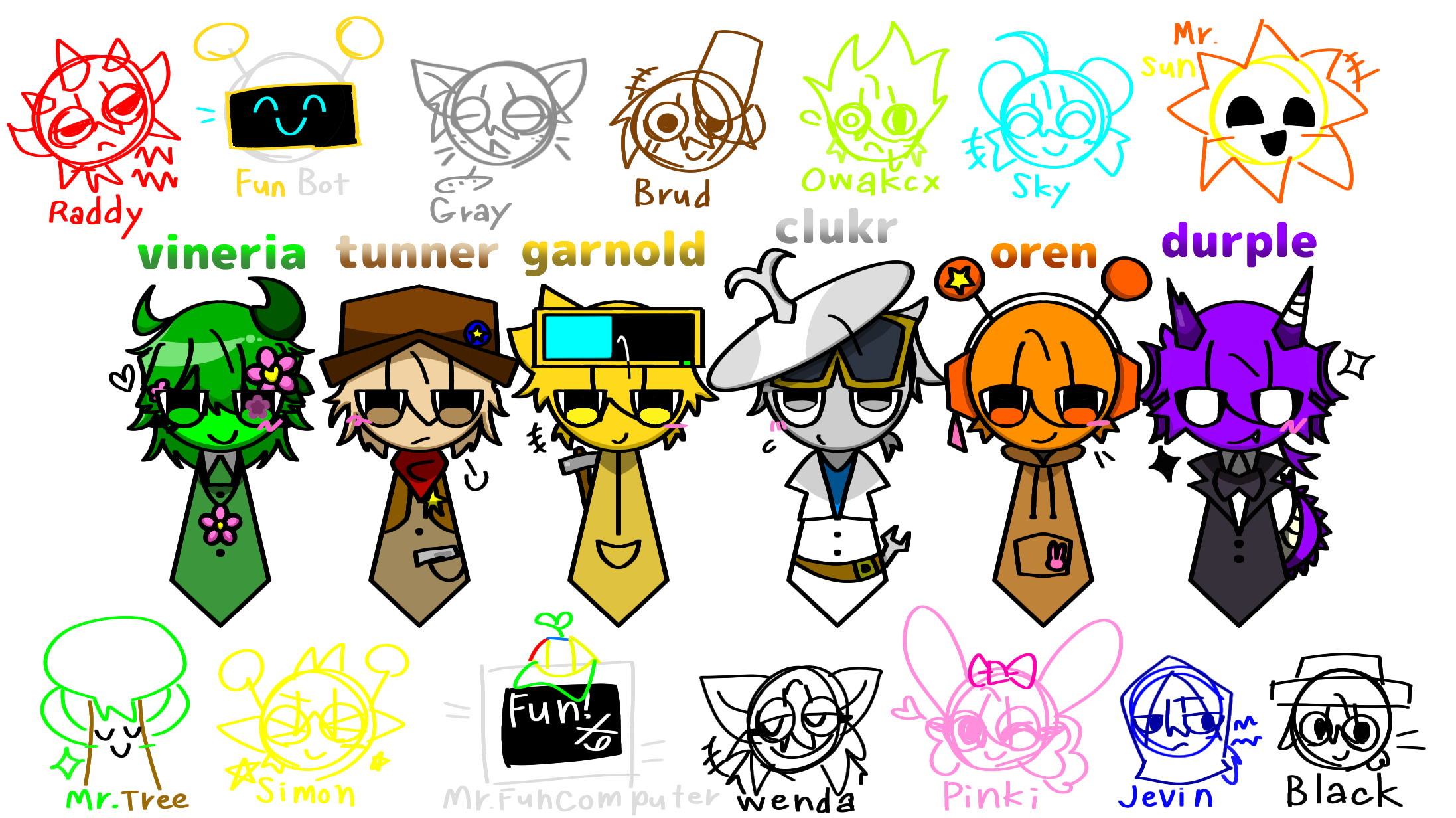 sprunki!! - ibisPaint