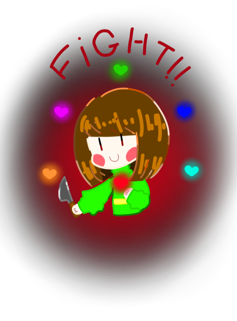 Fight!!CHARA!!=) - ibisPaint
