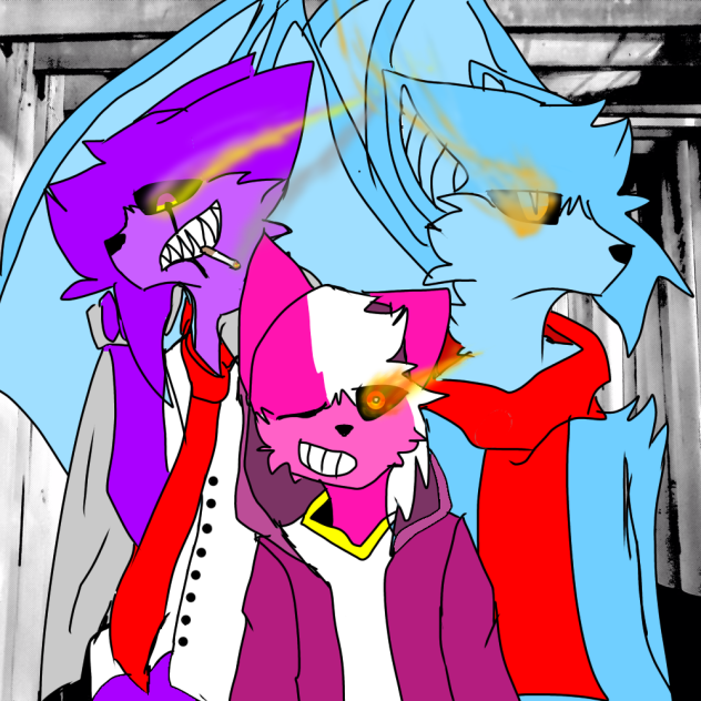 Bad time trio - ibisPaint