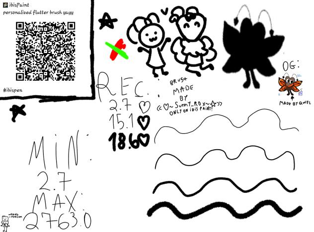 i love flutter sm - ibisPaint