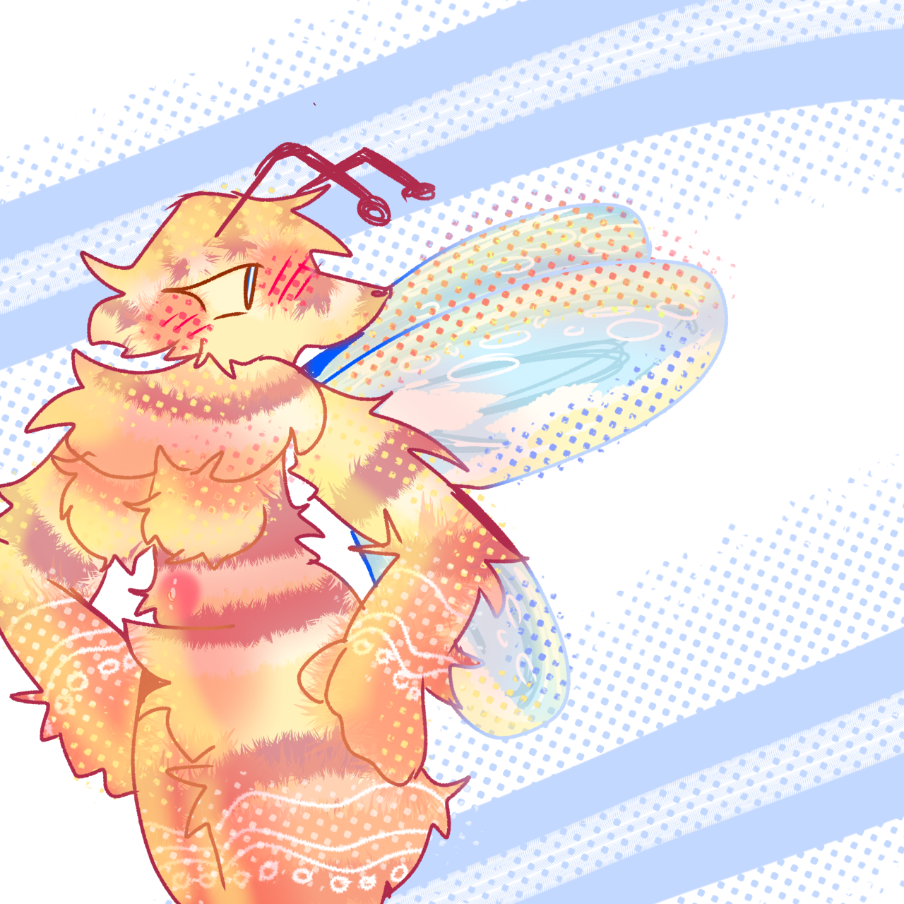 BEE FURRY - ibisPaint