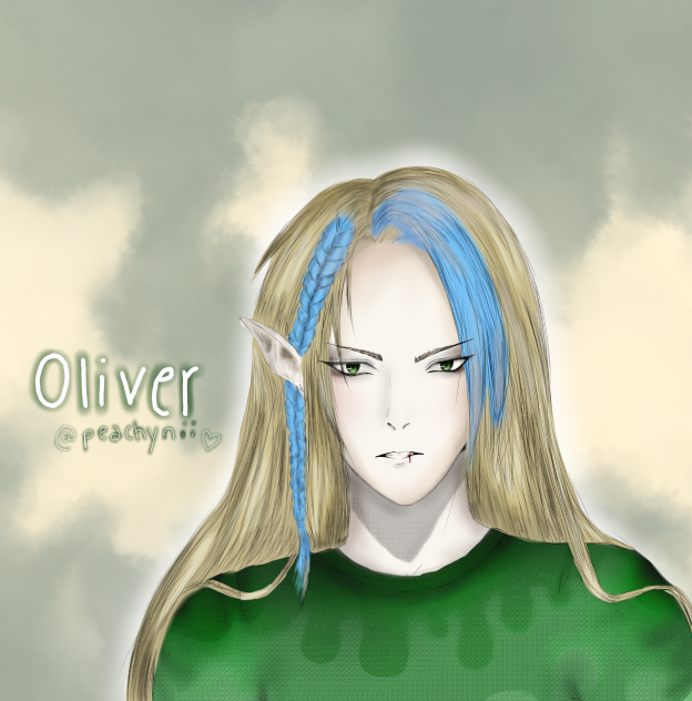@ca.leaf's ( instagram) OC Oliver - ibisPaint