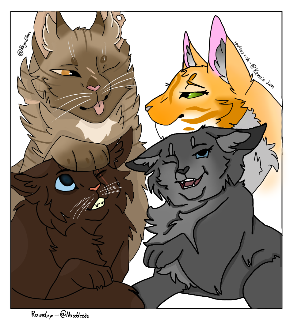 Warrior cat collab - ibisPaint
