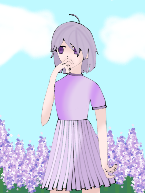 Colors as people pt 1 {Lavender} - ibisPaint