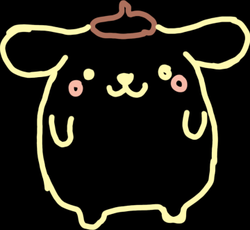 Pompompurin outline - ibisPaint