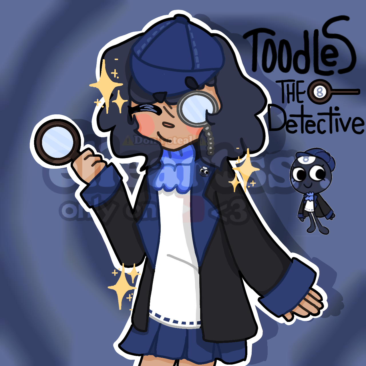 Toodles the Detective! 🔍🎱 - ibisPaint
