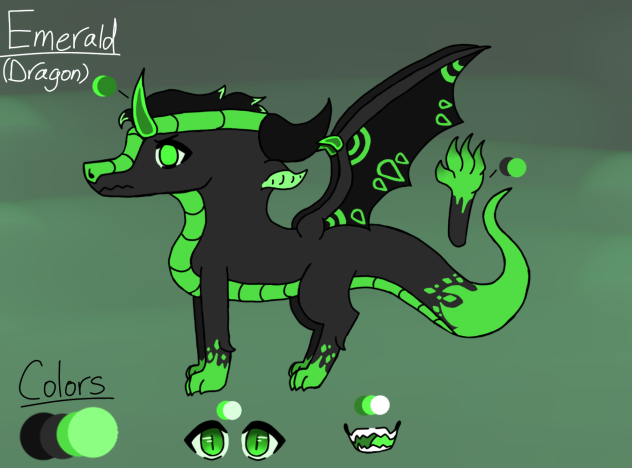 Emerald Ref (2 out of 2) - ibisPaint
