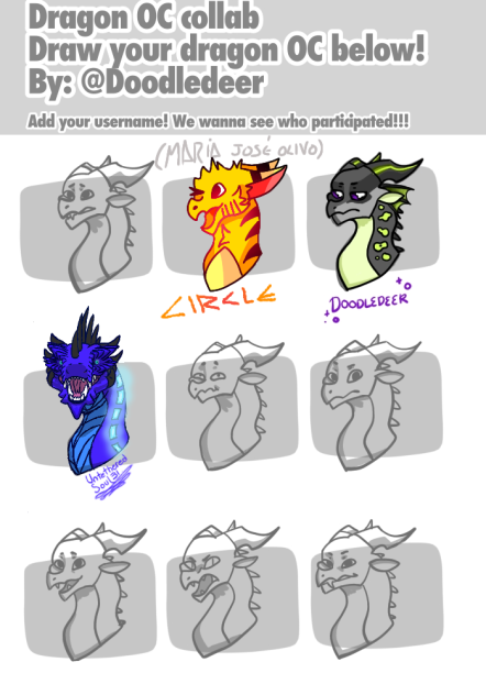 dragon collab - ibisPaint