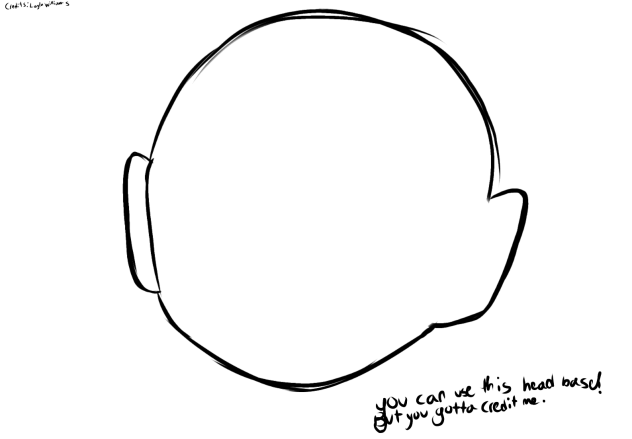 You can use this head base! - ibisPaint