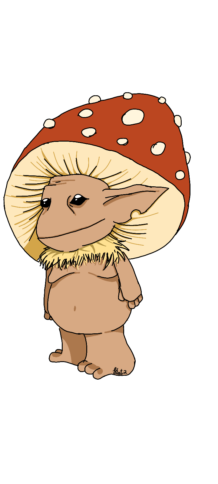 mushroom gremlin - ibisPaint