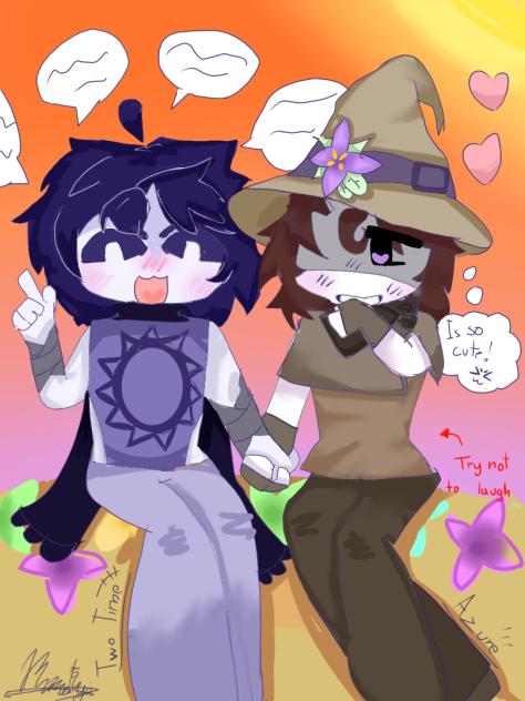 TWO TIME AND AZURE!! - ibisPaint