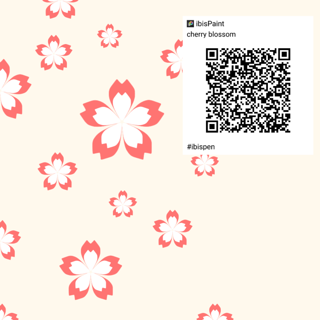 cherry blossom brush - ibisPaint