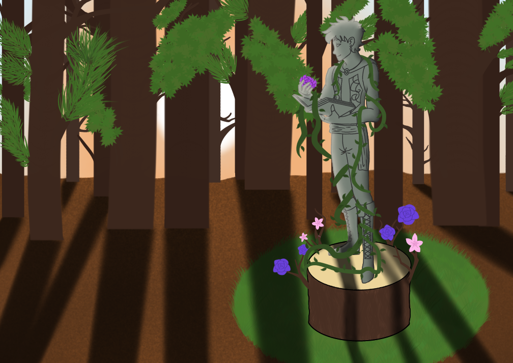 Statue of the forgotten Earth God - ibisPaint