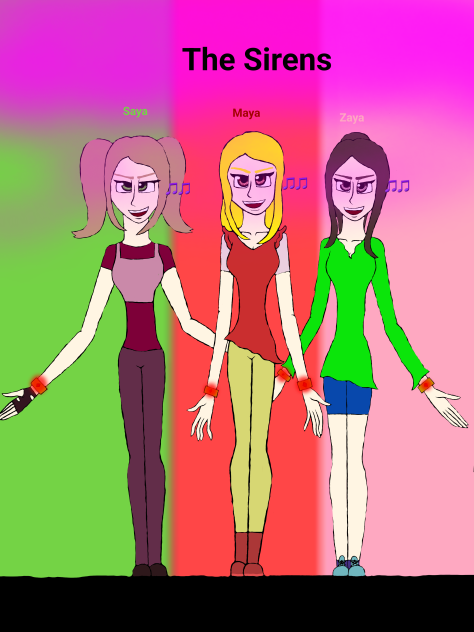 The Sirens - ibisPaint
