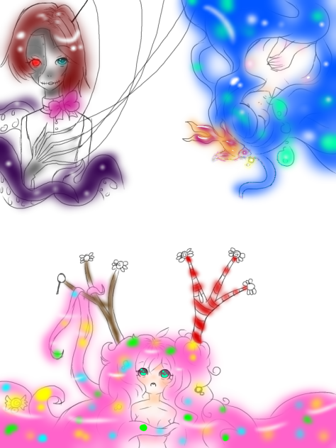 three worlds - ibisPaint