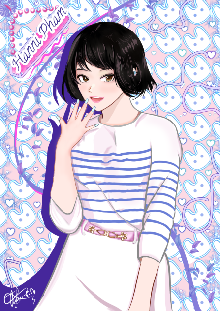Hanni Pham, NewJeans - ibisPaint
