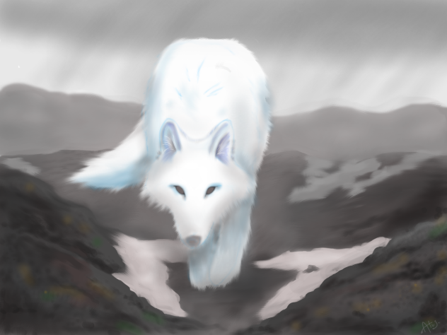 She who hunts alone - ibisPaint