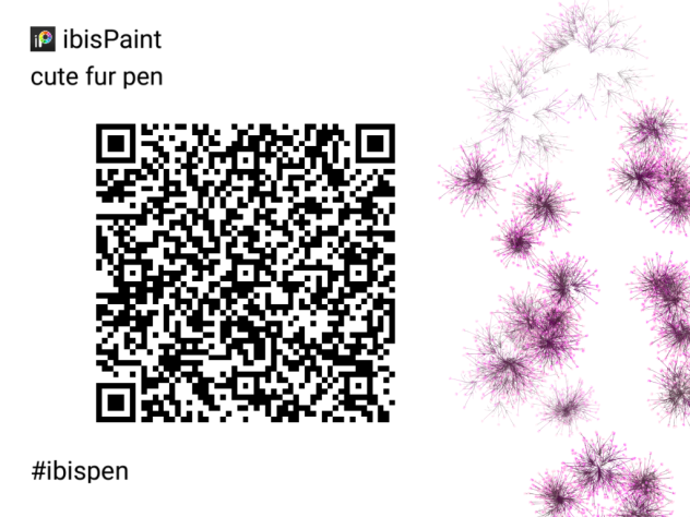 cute fur pen - ibisPaint