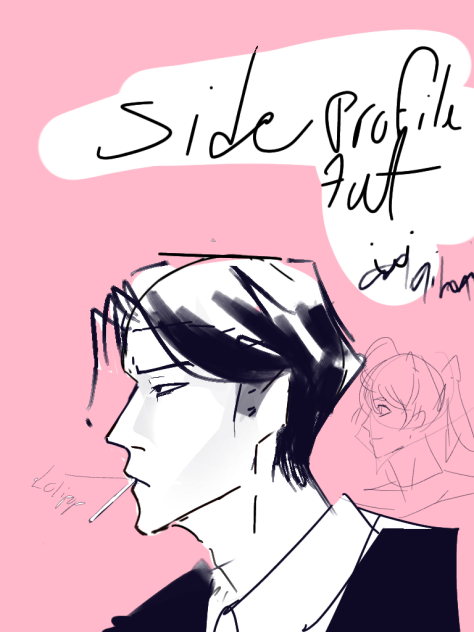 side profile tutorial - ibisPaint