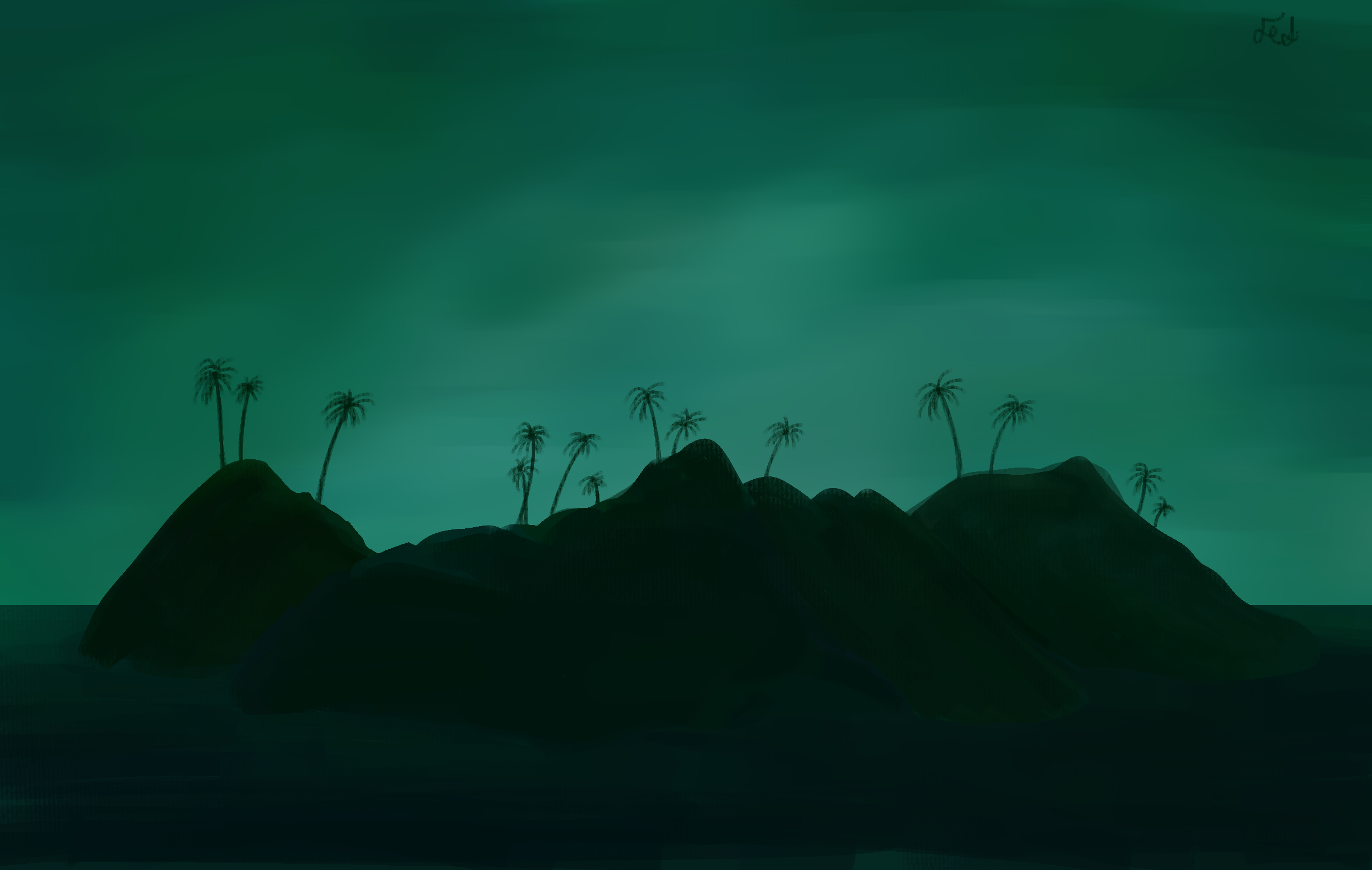 Indefinite island - ibisPaint