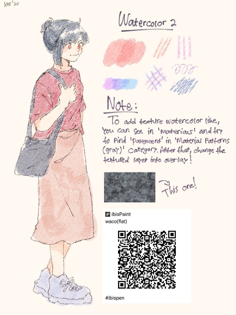 pinterest brush! watercolor 2! - ibisPaint