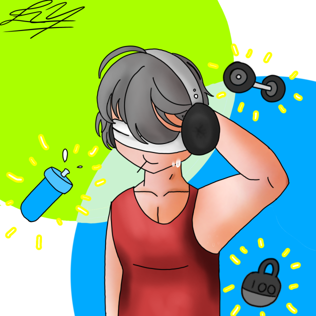 Working out - ibisPaint