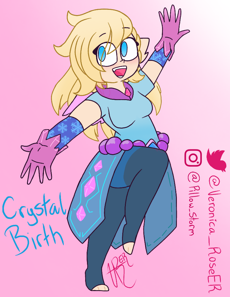 Crystal Birth redesign - ibisPaint