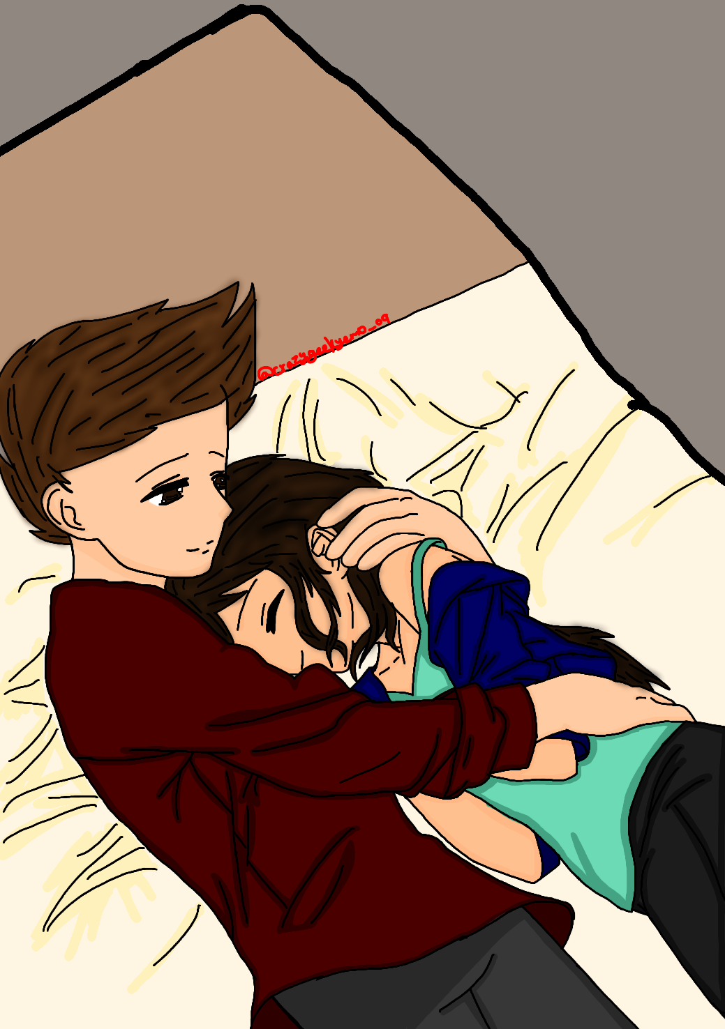 me and babe - ibisPaint