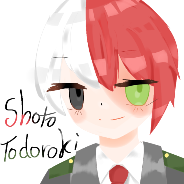 Todoroki Shoto - ibisPaint