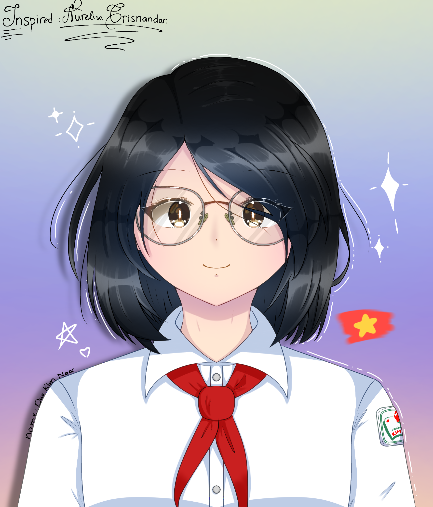 My self portrait - ibisPaint