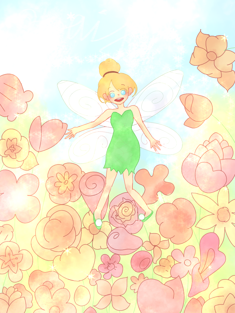 tinker bell𓂃 ࣪˖ ཐིཋྀ - ibisPaint