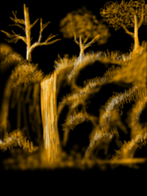Sunset falls - ibisPaint