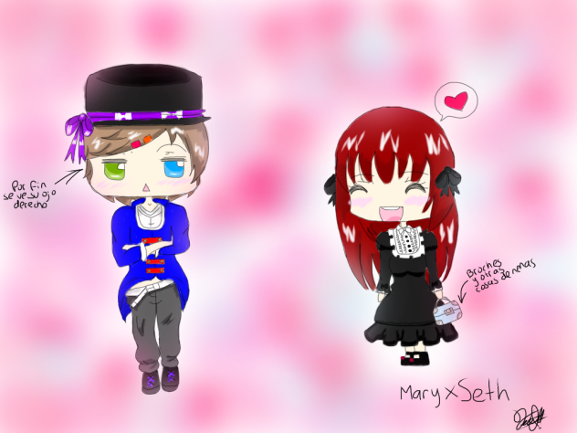 Mary and Seth - ibisPaint