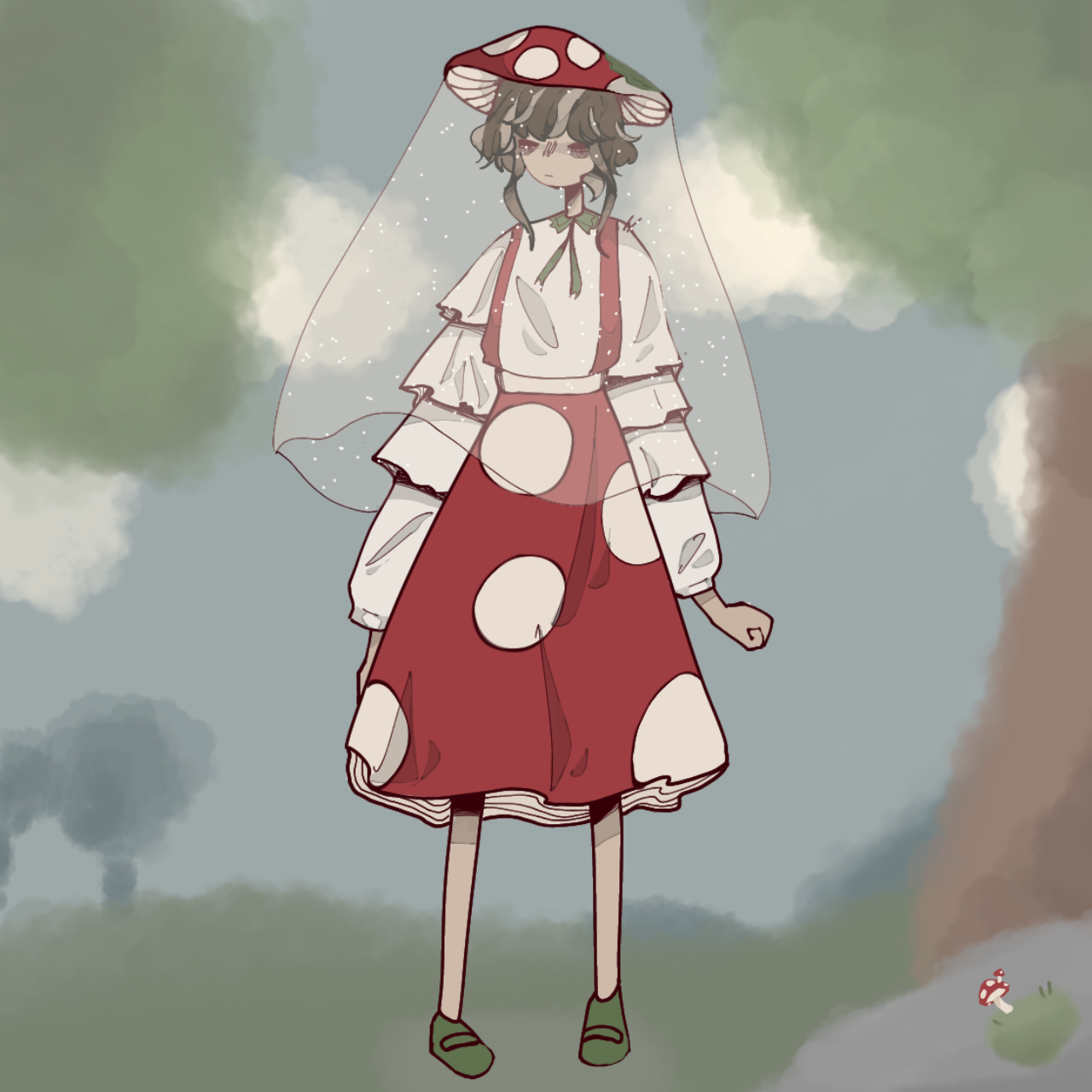 《mushroom 》 - ibisPaint