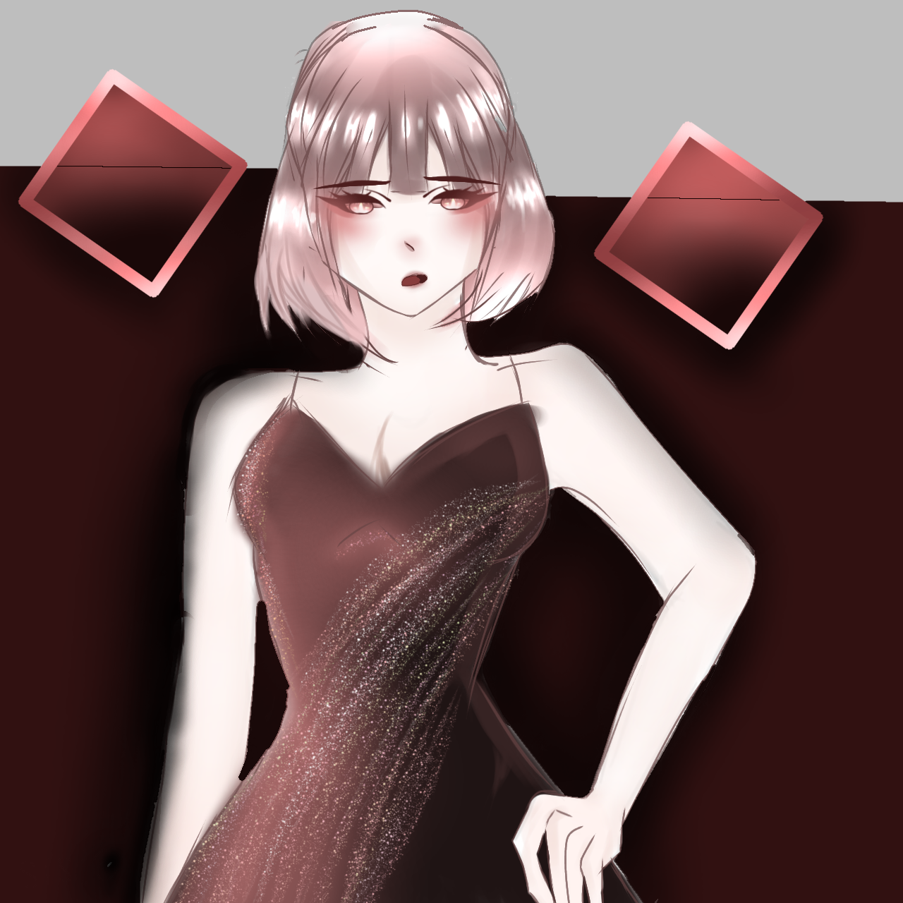 for thhee most beautiful girlll dimaaa - ibisPaint