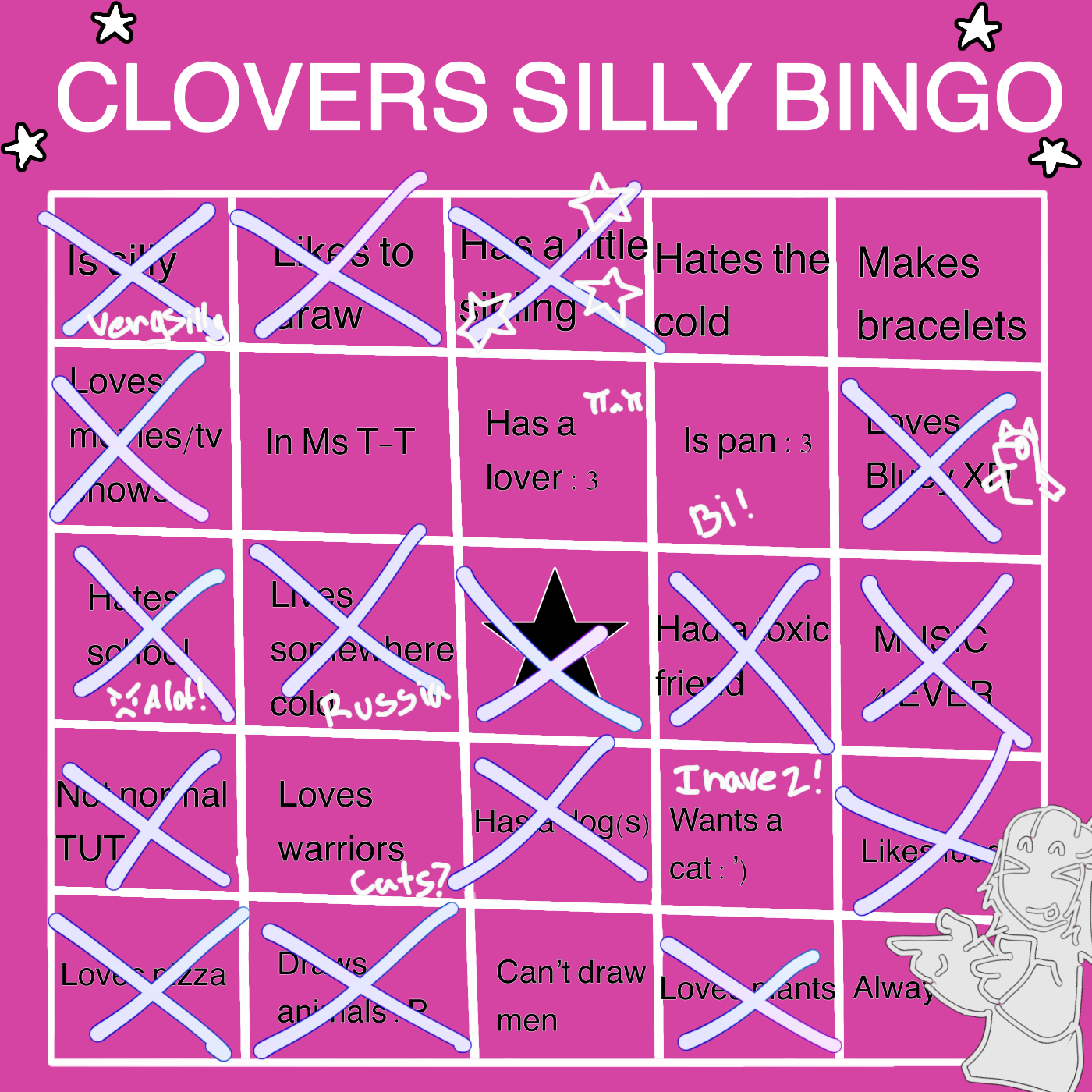 Clovers Bingo! - ibisPaint