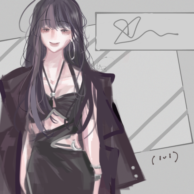 ゆな • Yuna🖤) - ibisPaint