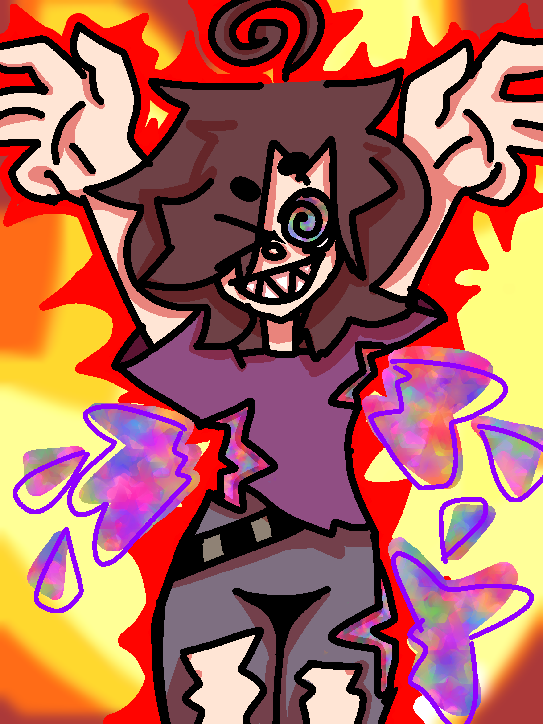 Crazy ah dude - ibisPaint