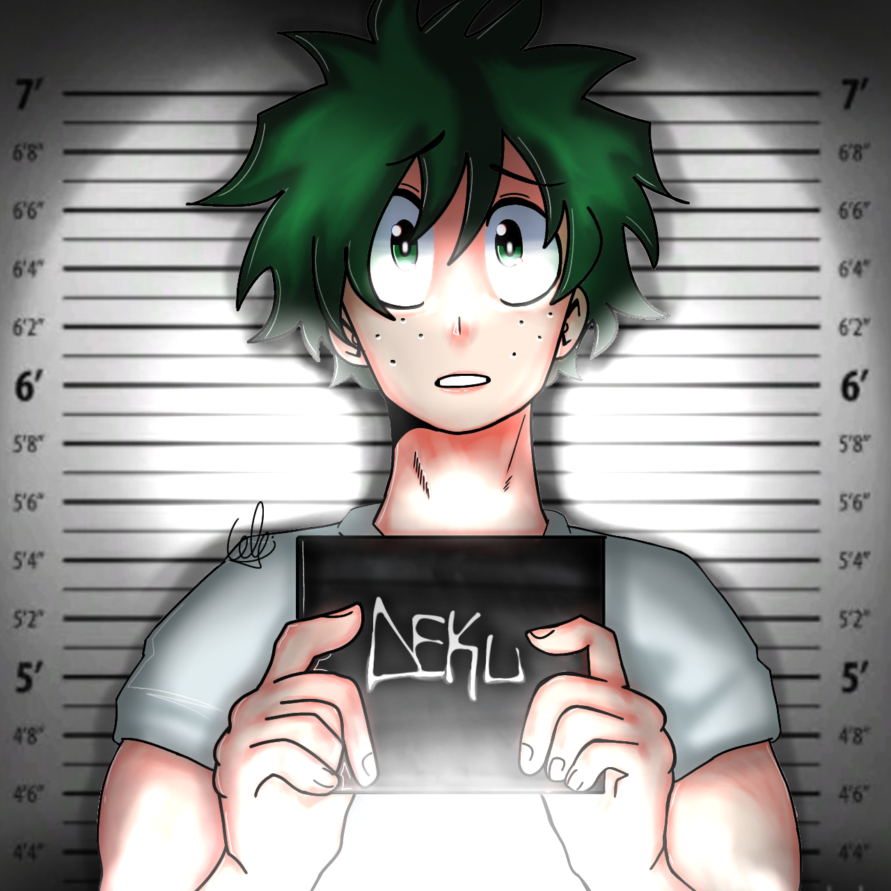 DEKU IN PRISON 💚 - ibisPaint
